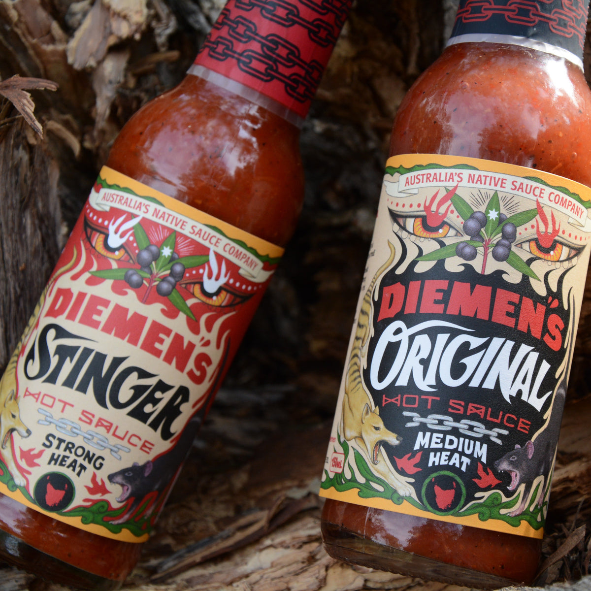 Shop Diemen's Hot Sauces | Native Tassie Diemen Peppers – Product ...
