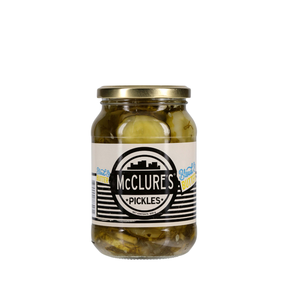 McClure's Pickles | Bread & Butter Pickles Crinkle Cut 500g – Product ...