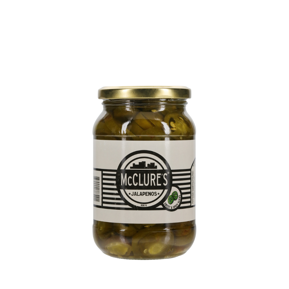 McClure's Pickles | Sweet & Spicy Jalapeños 500g – Product Distribution