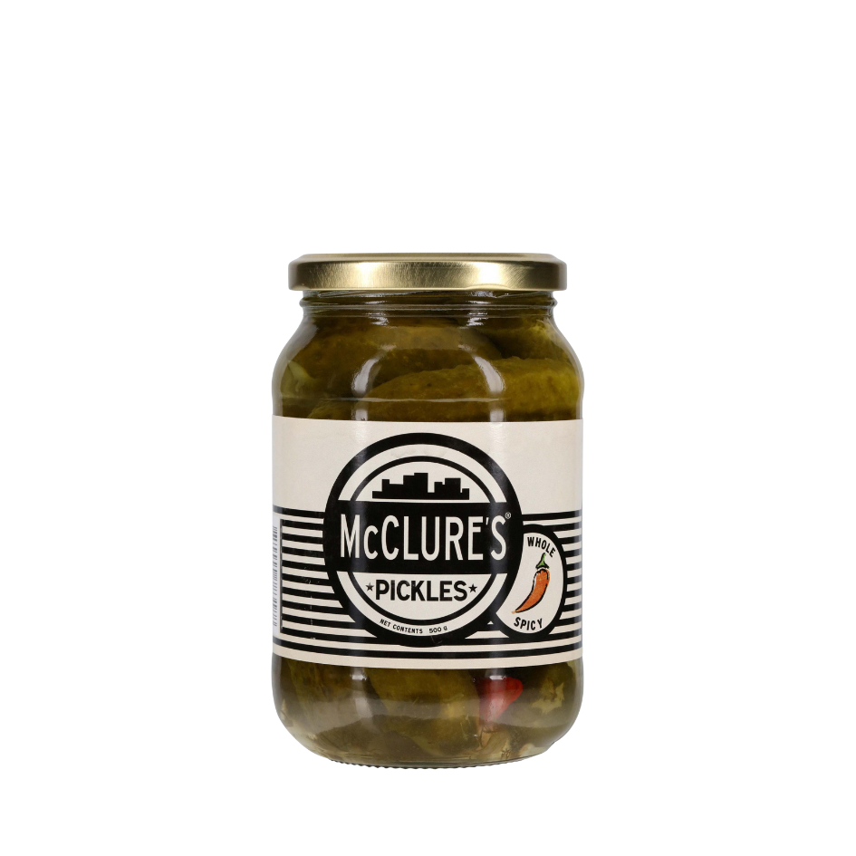 McClure's Pickles | Spicy Whole Pickles 500g – Product Distribution