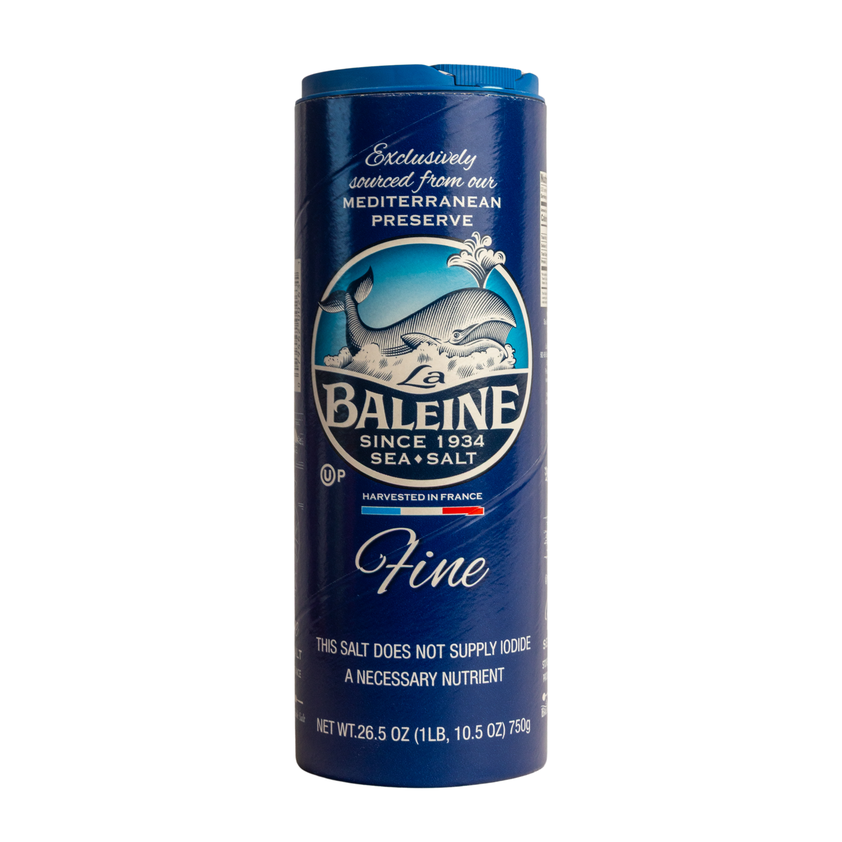 La Baleine Fine Sea Salt 750g | Natural Sea Salt Harvested in France ...
