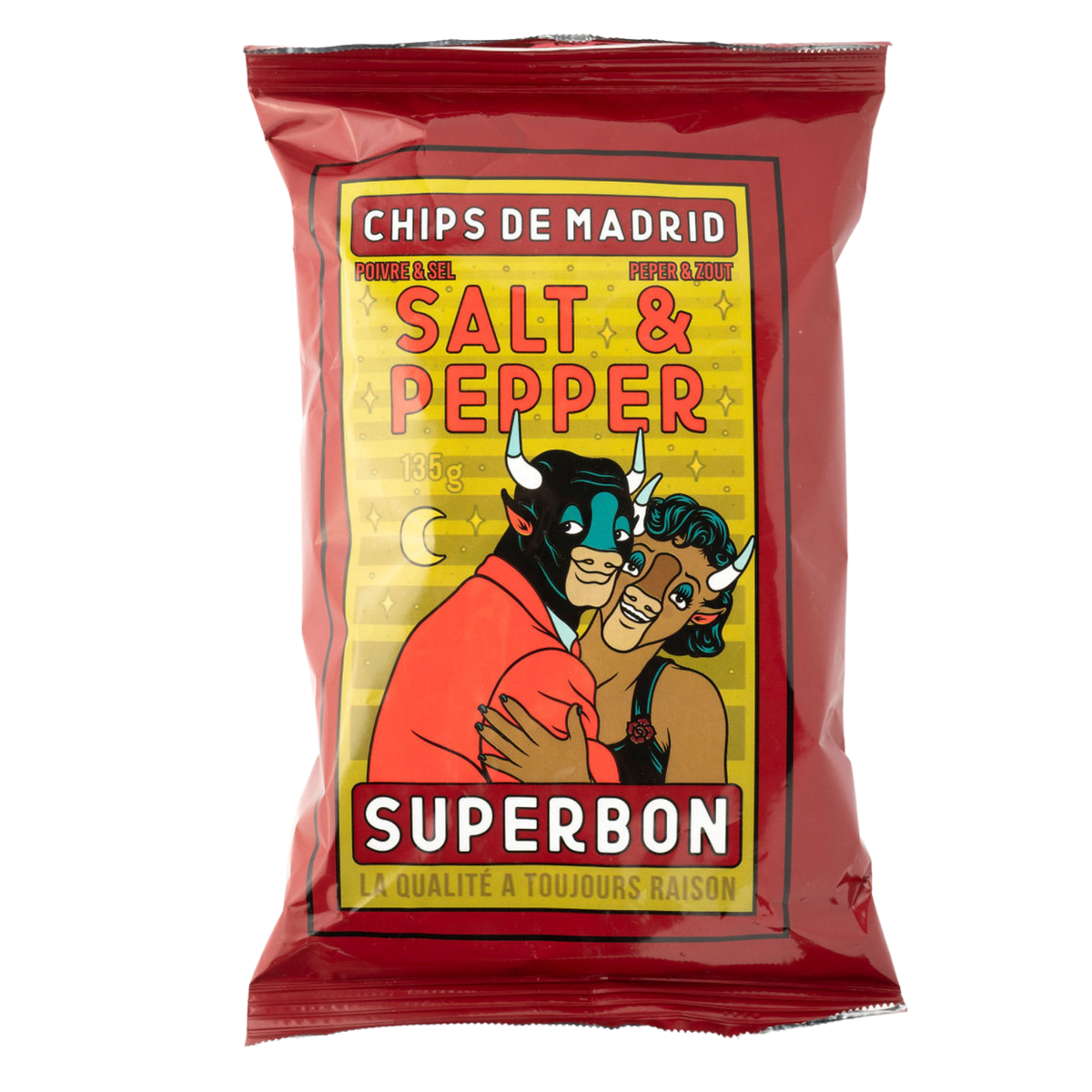 Superbon Madrid Crisps - Salt & Pepper 135g | Product Distribution AU