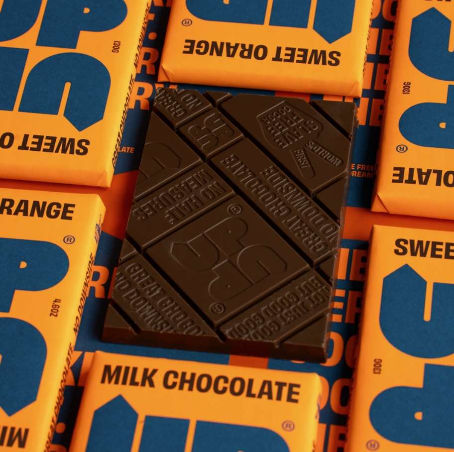 UP UP Chocolate Sweet Orange 130g | Milk Chocolate – Product Distribution